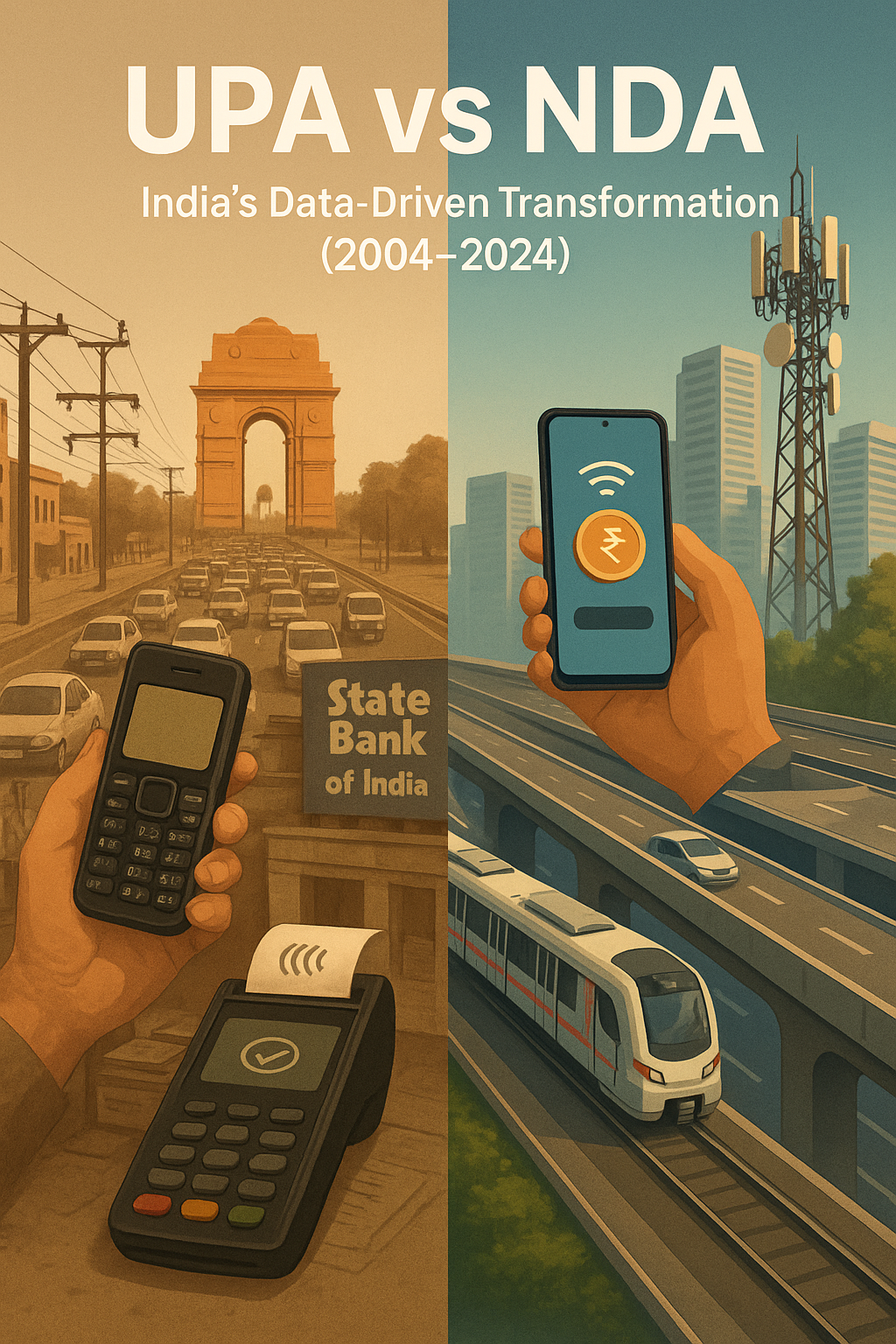 20 Years, 2 Regimes: The Data Behind India’s Journey (UPA vs NDA ...
